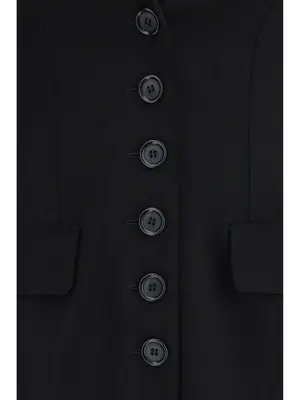 Dolce & Gabbana Single-breasted Stretch Wool Jacket With Notch Lapel