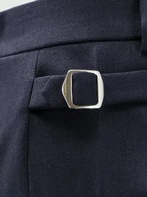 Bottega Veneta Belt Loop Casual Pants