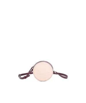 Chloé Horse-embossed Circular Shoulder Bag