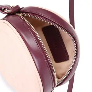 Chloé Horse-embossed Circular Shoulder Bag