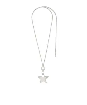 NUMBERING Cable Necklace - Silver