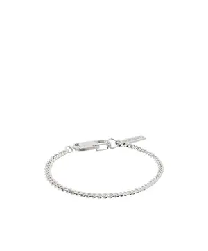 NUMBERING Cuban Chain Bracelet - Silver