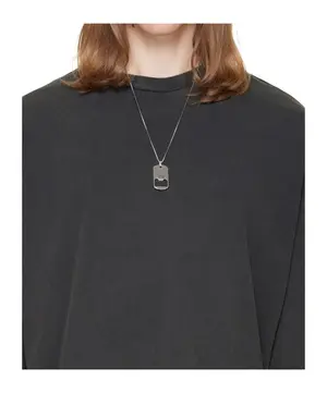 NUMBERING Box Chain Necklace