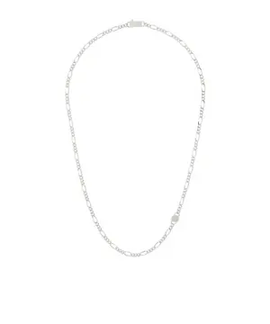 NUMBERING Chain Necklace - Silver