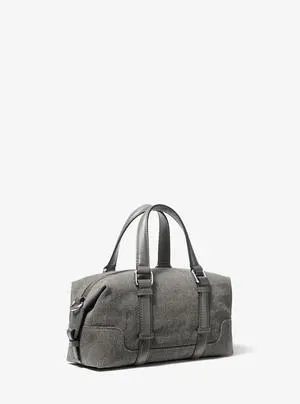 Michael Kors Teddi Extra-small Washed Denim Crossbody Bag In By