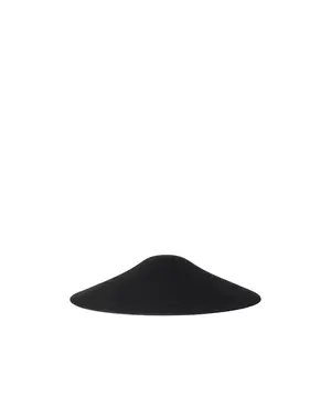 Jacquemus Wide-brim Sculpted Hat - Black