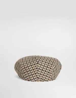 Dolce & Gabbana Dolce Gabbana Checked Flat Cap