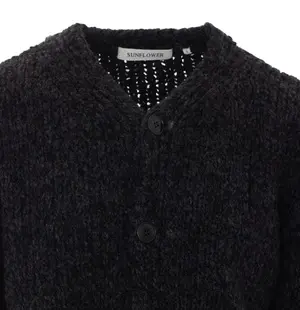 SUNFLOWER Long Sleeve Cardigan With Round Neck