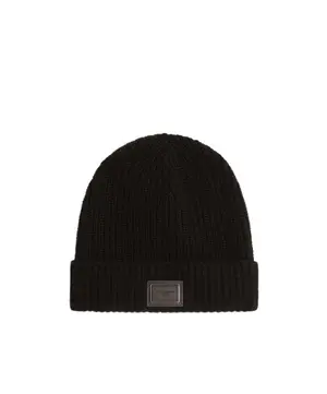 Dolce & Gabbana Cashmere Ribbed Beanie