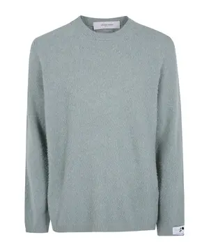 GOLDEN GOOSE Golden Goose Crew Neck Long Sleeve Knit Top No