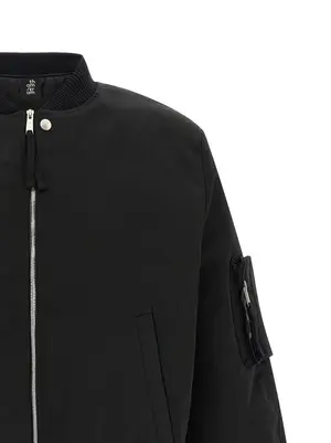 THOM KROM Zipped Bomber Jacket