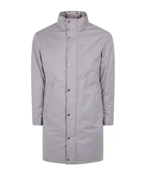 Herno Long-sleeved Down Jacket With High Collar
