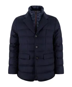 Herno Quilted Long-sleeve Padded Jacket - No