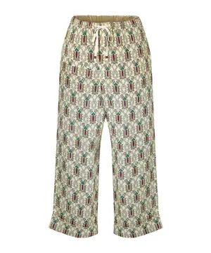 Gucci Vintageprinted Wideleg Trousers