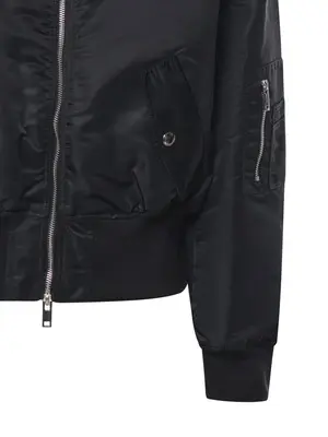 THE FRANKIE SHOP Stand Collar Zip Up Jacket