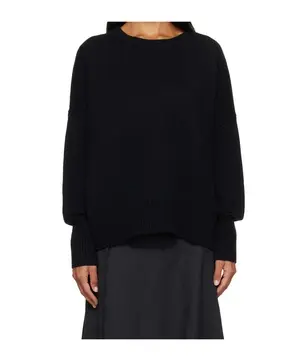 LISA YANG Ribbed Crew Neck Sweater
