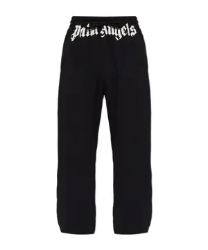 Palm Angels Elastic-waist Athletic Pants