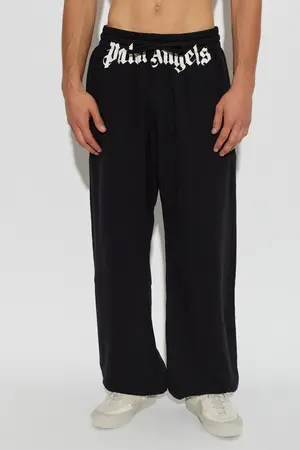 Palm Angels Elastic-waist Athletic Pants
