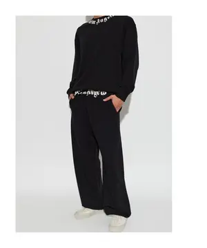 Palm Angels Elastic-waist Athletic Pants