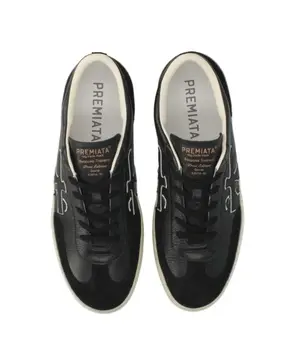 Premiata Round Toe Sneakers