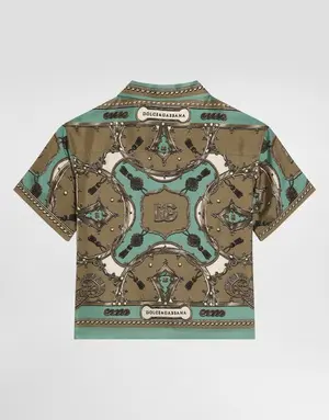 Dolce & Gabbana Logo-print Short-sleeve Shirt