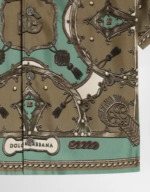 Dolce & Gabbana Logo-print Short-sleeve Shirt