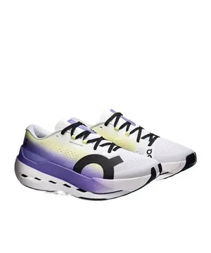 On Cloudboom Max Running Sneakers - White/juniper