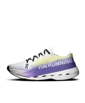 On Cloudboom Max Running Sneakers - White/juniper