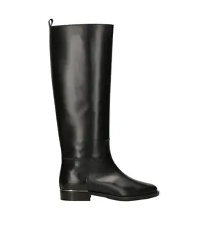 VIA ROMA 15 Round-toe Tall Boots - Black