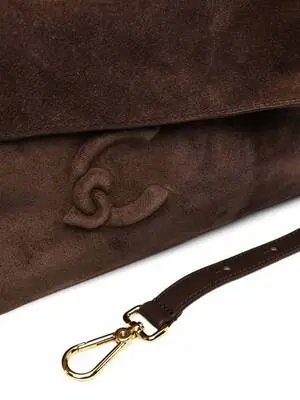 COCCINELLE Lidia Medium Suede Shoulder Bag