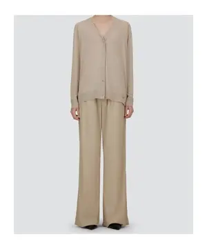 Herno Ribbed-knit V-neck Cardigan