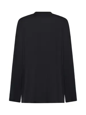 THE FRANKIE SHOP Long Sleeve Top - Black