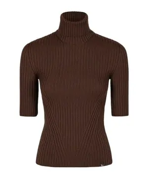 Herno Ribbed-knit Turtleneck Sweater - Red