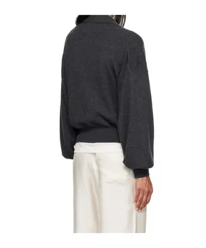 LISA YANG Polo Collar Sweater