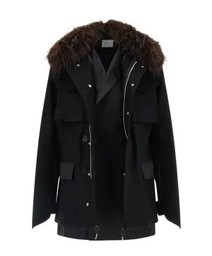 Sacai Long-sleeved Coat