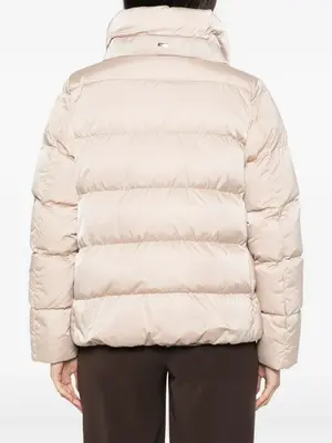 Herno Quilted Long-sleeve Down Jacket