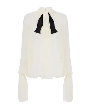 Elisabetta Franchi Gathered Blouses