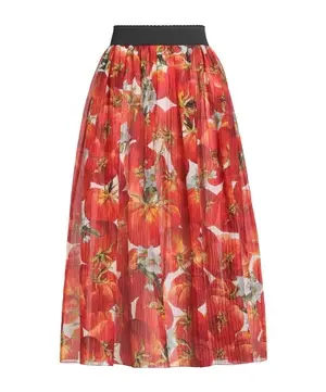 Dolce & Gabbana Printed Midi Skirt
