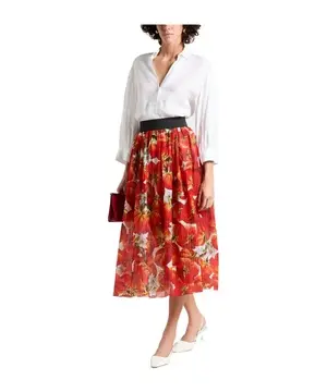 Dolce & Gabbana Printed Midi Skirt