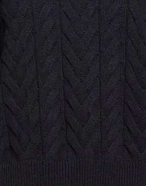 Max Mara Solidcolor Wool Knit Shortsleeve Top