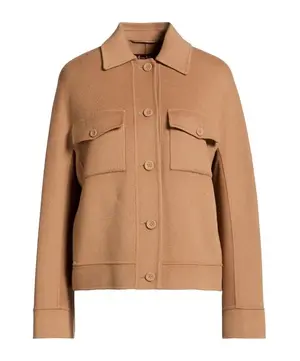 Max Mara Single-breasted Woolen Coat