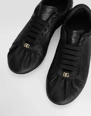 Dolce & Gabbana Ballet Sneakers In Calfskin