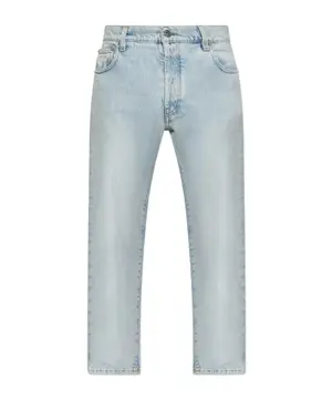 GALLERY DEPT. Logo-patch Straight-leg Jeans