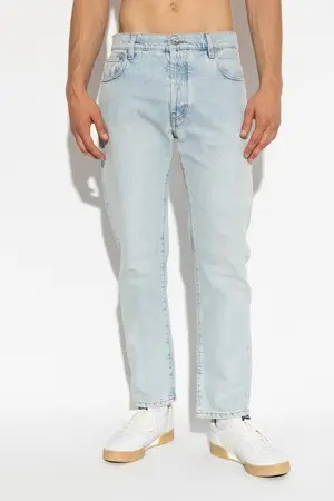 GALLERY DEPT. Logo-patch Straight-leg Jeans
