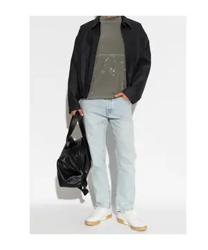 GALLERY DEPT. Logo-patch Straight-leg Jeans