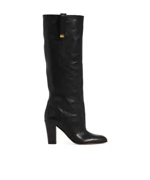 Chloé Anouk Heeled Boot - Black