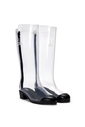 IZSEL Cristallo Rain Boot - Black