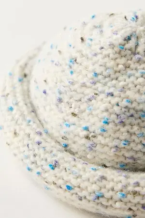 Free People Confetti Cuff Beanie - White Candy Combo
