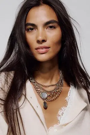 Free People Isolde Layered Necklace - Gold