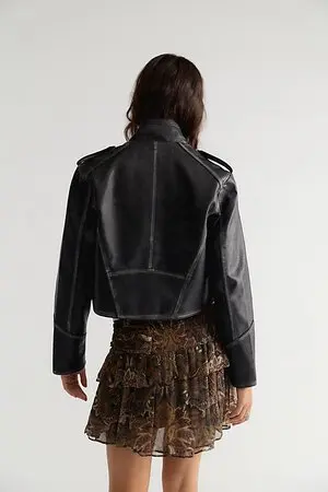 Free People Spell Damask Mini Skirt